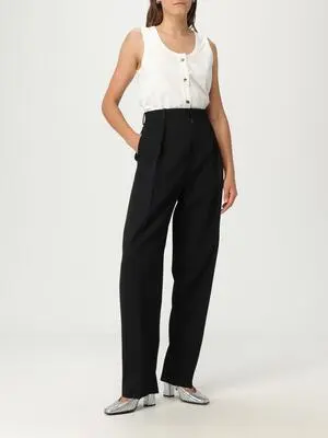 Bottega Veneta Wool Trousers - Black