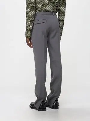 Gucci Tailored Wool Blend Trousers - Gray