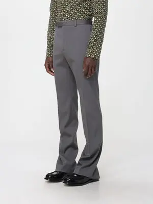 Gucci Tailored Wool Blend Trousers - Gray