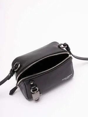 Dolce & Gabbana Calf Leather Crossbody Bag