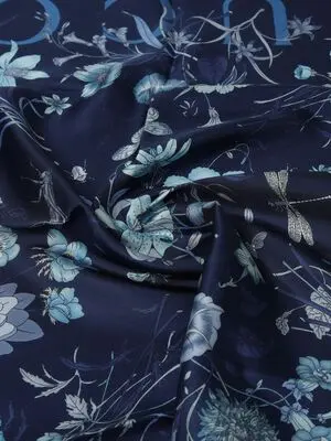 Gucci Neck Scarf - Blue