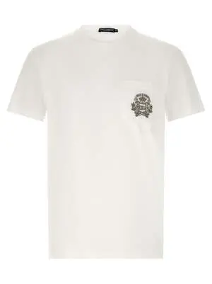 Dolce & Gabbana Dg' Embroidered T-shirt - White