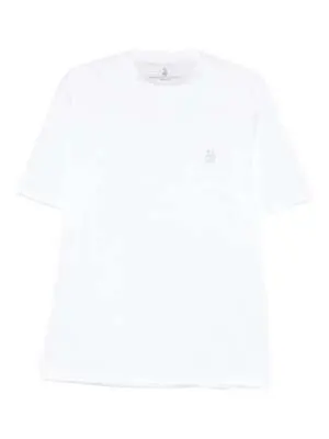 Brunello Cucinelli Crew-neck T-shirt With Logo