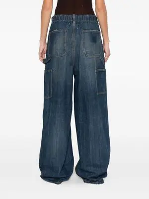 MAISON MARGIELA Denim Cotton Jeans - Multicolor