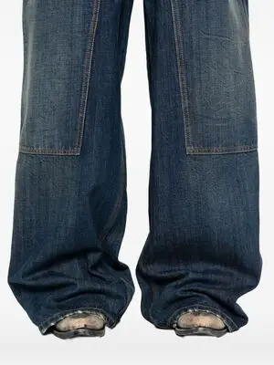 MAISON MARGIELA Denim Cotton Jeans - Multicolor