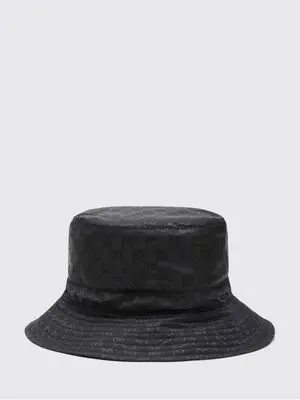 Gucci Monogrammed Bucket Hat - Black