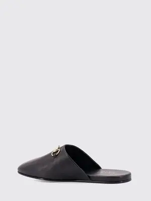 Gucci Horsebit Leather Mules - Black
