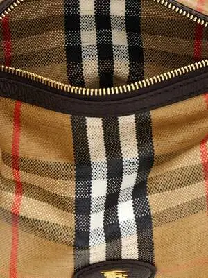 Burberry Highlands Duffle Handbag - Cream