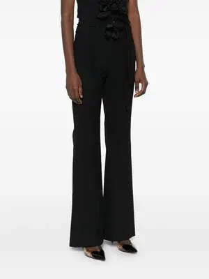ROTATE BY BIRGER CHRISTENSEN High Waisted Wide Leg Pants