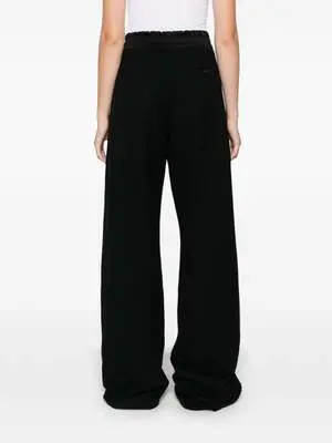 Saint Laurent Wide Leg Track Pants