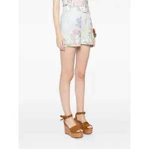 Charo Ruiz Ibiza Tailored Floral Print Shorts