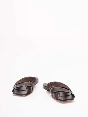 TOD'S Leather Sandals - Multicolor