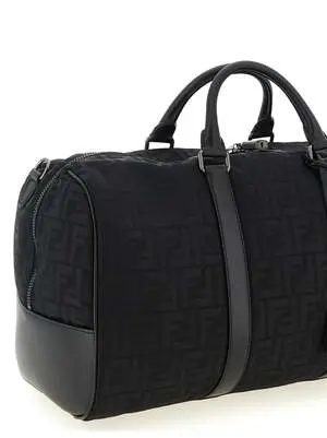 Fendi Medium Ff Duffle Bag - Black