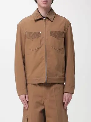 Gucci Logo Print Collar Jacket
