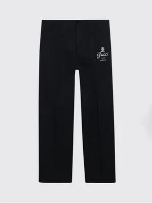 Gucci Ink Cotton Trousers - Multicolor