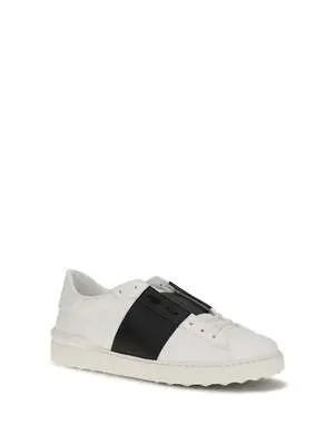 Valentino Garavani Open™ Sneakers In Calf Leather - Blue