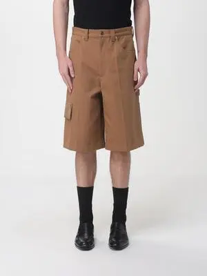 Gucci Camel Cotton Cargo Shorts - Brown