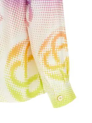 Casablanca Halftone Logo' Shirt - Multicolor