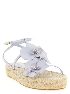 Zimmermann Orchid Leather Sandals - Purple