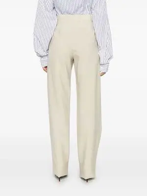 Saint Laurent Wool Trousers - Multicolor