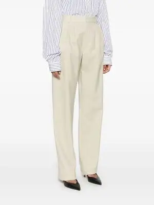 Saint Laurent Wool Trousers - Multicolor
