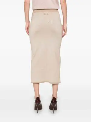 Fendi Micro Ff Skirt - Multicolor