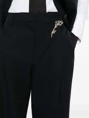Prada Wool Straight-leg Trousers