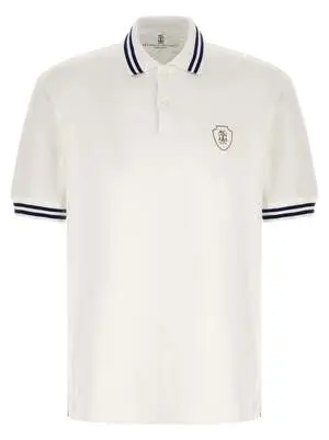 Brunello Cucinelli Polo Coat Of Arms