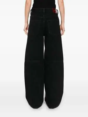 Gucci Wide Leg Denim Pants