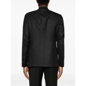 Tagliatore Double-breasted Peak Lapel Blazer