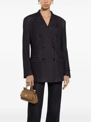 Dolce & Gabbana Double Breasted Denim Jacket