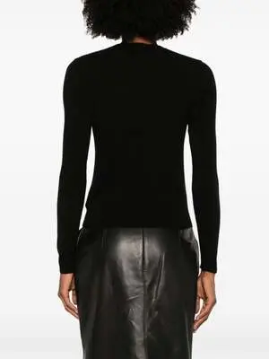 Saint Laurent Crew Neck Cashmere Sweater - Multicolor