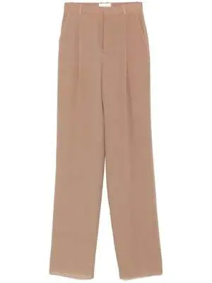 Saint Laurent Silk Wide-leg Pants