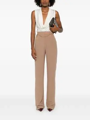 Saint Laurent Silk Wide-leg Pants
