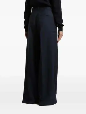 Peserico Striped Linen Wide Leg Pants