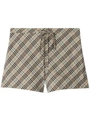 Burberry BURBERRY Plaid Cotton Shorts Multicolor