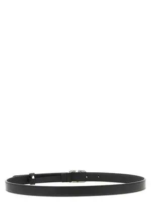 Valentino Garavani Vlogo Signature Embellished Belt - Black