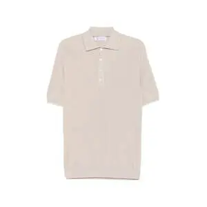 Brunello Cucinelli Patchwork Polos For Men