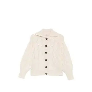 Brunello Cucinelli Openwork Knit Cardigan