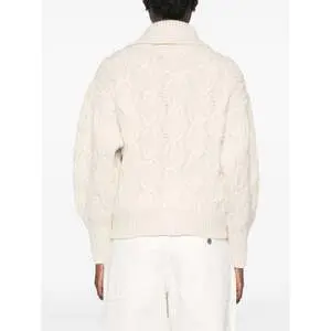 Brunello Cucinelli Openwork Knit Cardigan