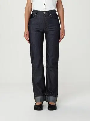 Bottega Veneta Dark Wash Straight Leg Jeans