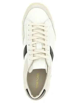 TOM FORD Blake Leather And Suede Sneakers - Multicolor