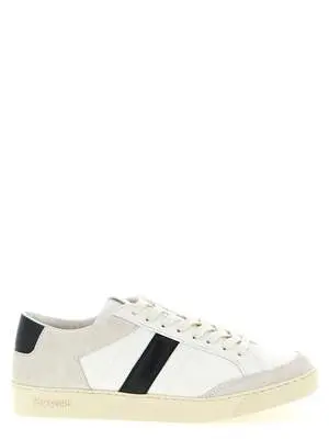 TOM FORD Blake Leather And Suede Sneakers - Multicolor