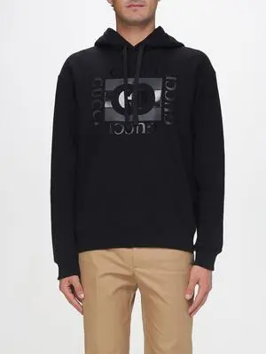 Gucci Cotton Logo Hoodie - Black