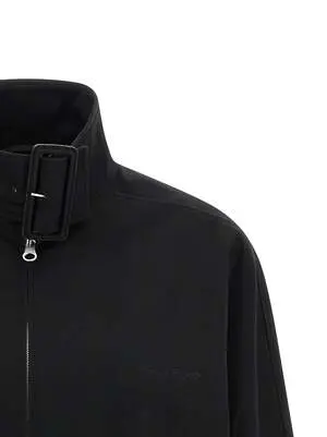 COURREGES Courrèges Buckle Zipped Bomber Jacket