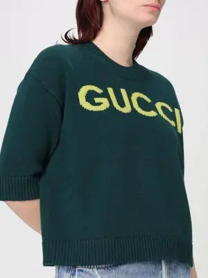 Gucci Wool Blend Sweater - Green