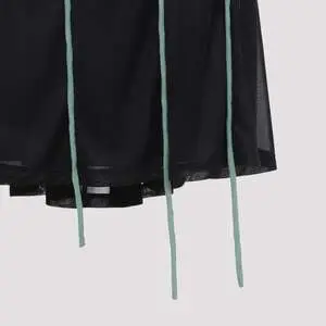 Moschino Midi Skirt With Floral Embellishments