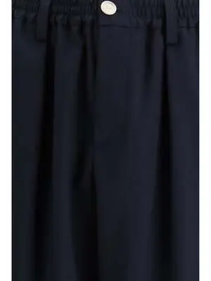 Marni Tailored Merino Wool Trousers - Blue