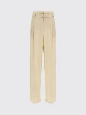 Max Mara Belted Linen Trousers