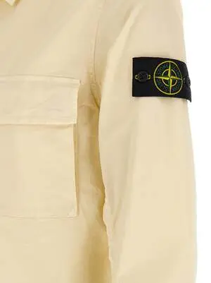 Stone Island 1200013' Overshirt - Cream
